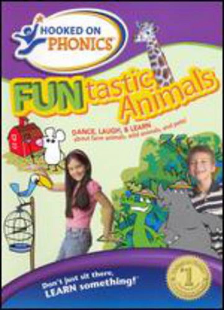 Funtastic Animals (DVD), Hooked on Phonics, Kids & Family - Walmart.com
