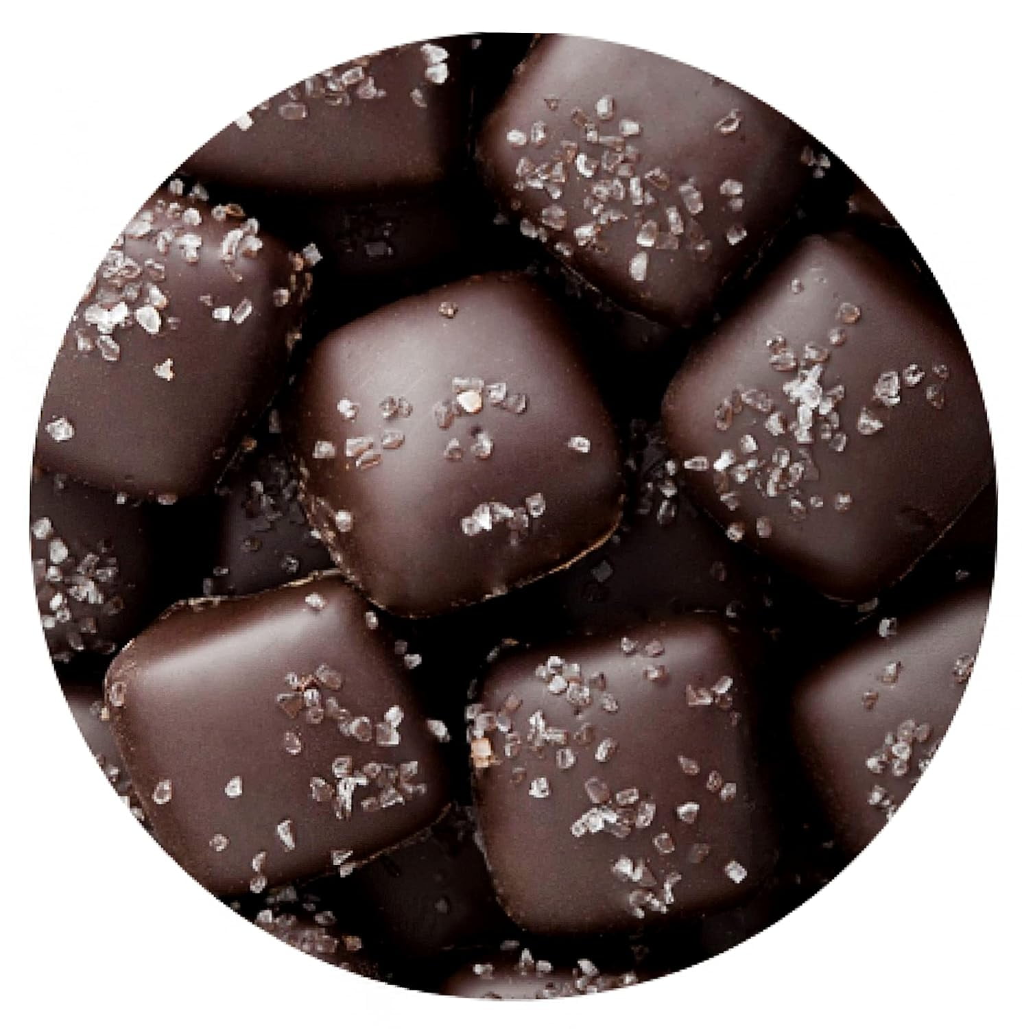 Funtasty Dark Chocolate Sea Salt Caramel Candy, Bulk Pack, 15 Ounce ...