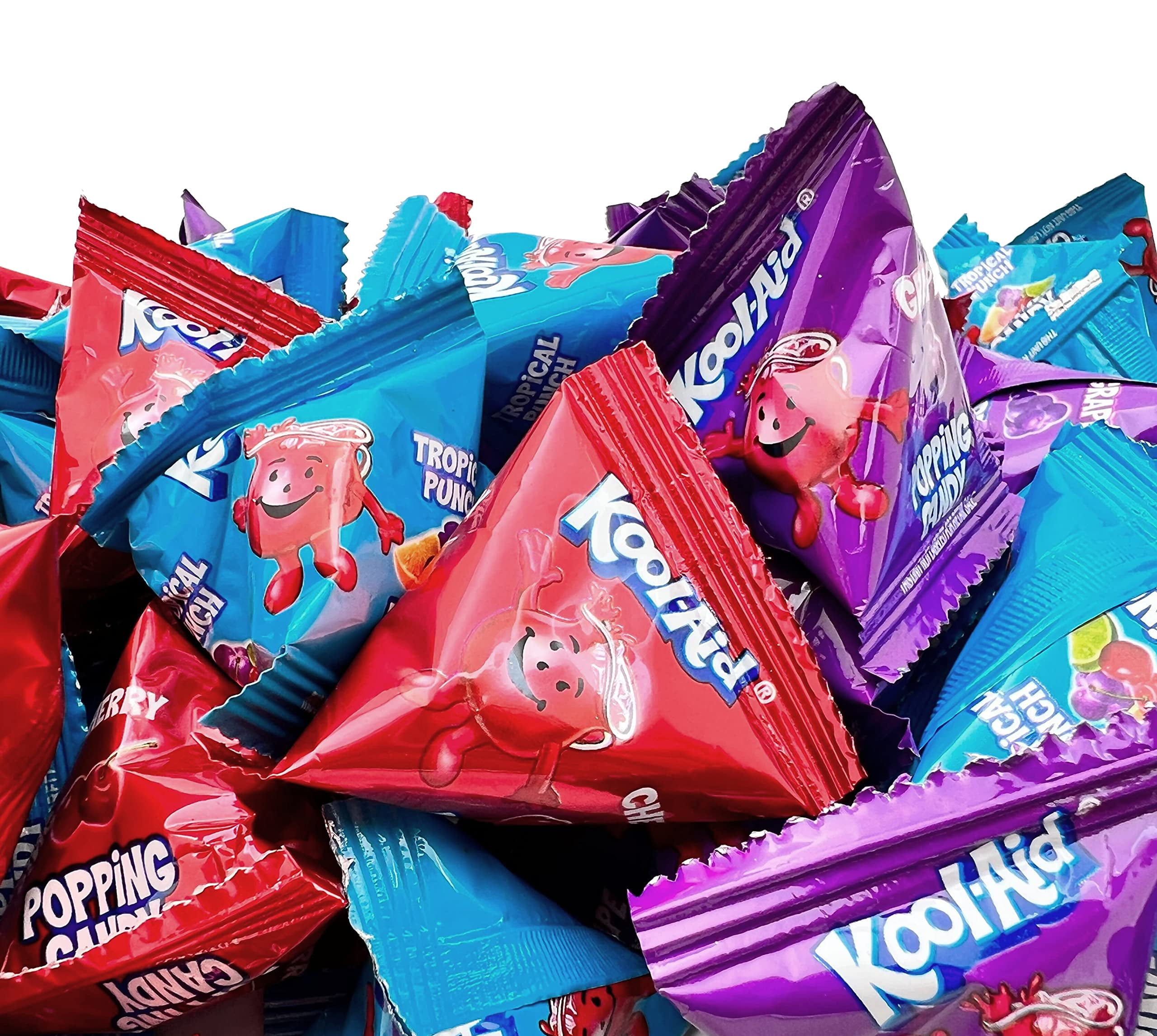 Funtasty Kool-Aid Popping Candy Assorted Fruit Flavors, 40 Count ...