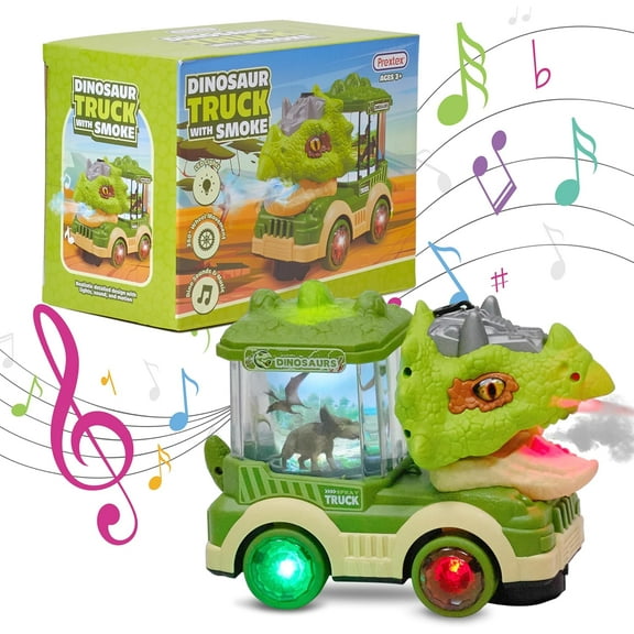 JOYIN Dino Toddler Toy Set: 13 in 1 Dinosaur Truck for Boys 3-6 Years ...