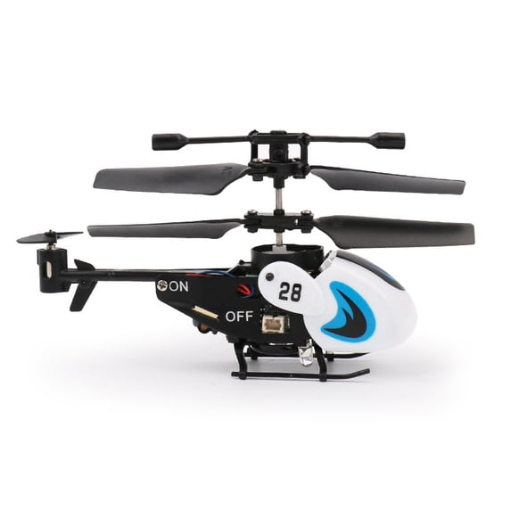 Funtogether Toys Mini RC Helicopter, 2-Channel Remote Control ...