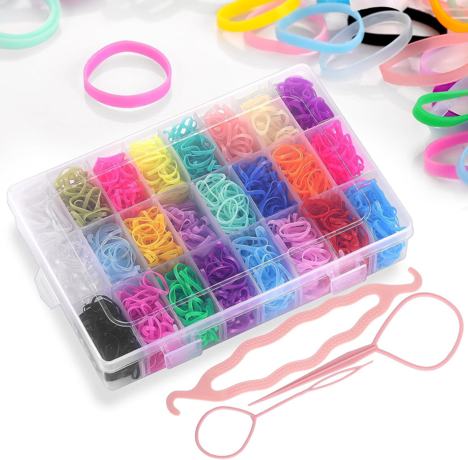 Firstline Sleek Assorted Rubber Bands, 500 pack - Walmart.com