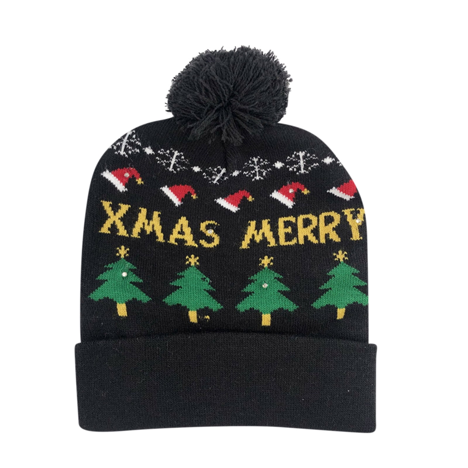 Funtoy Beanie for Women Christmas Woolen Hat Female Fashion Trend ...