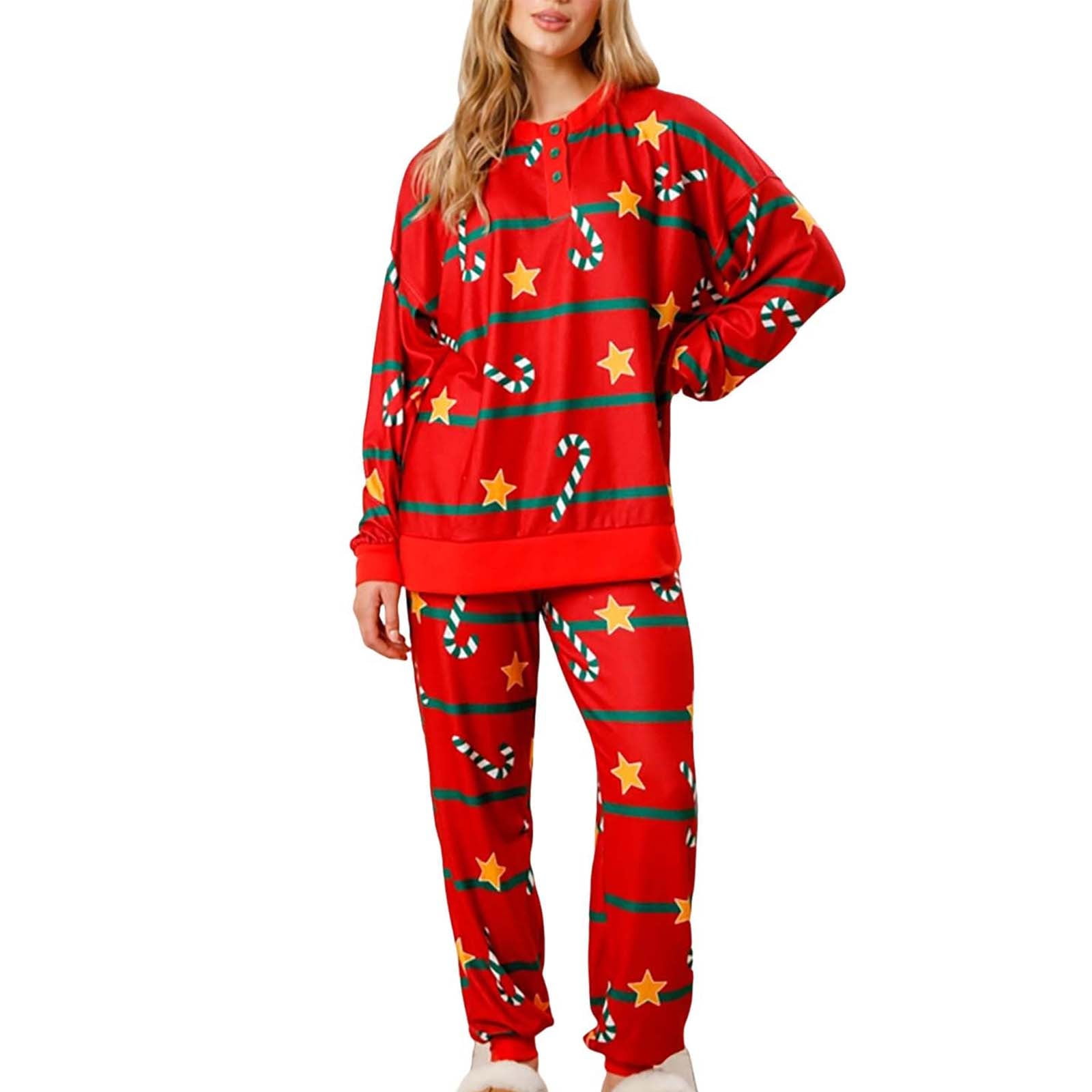 Funtoy Christmas Pajamas for Family Matching Christmas Pajama Set ...