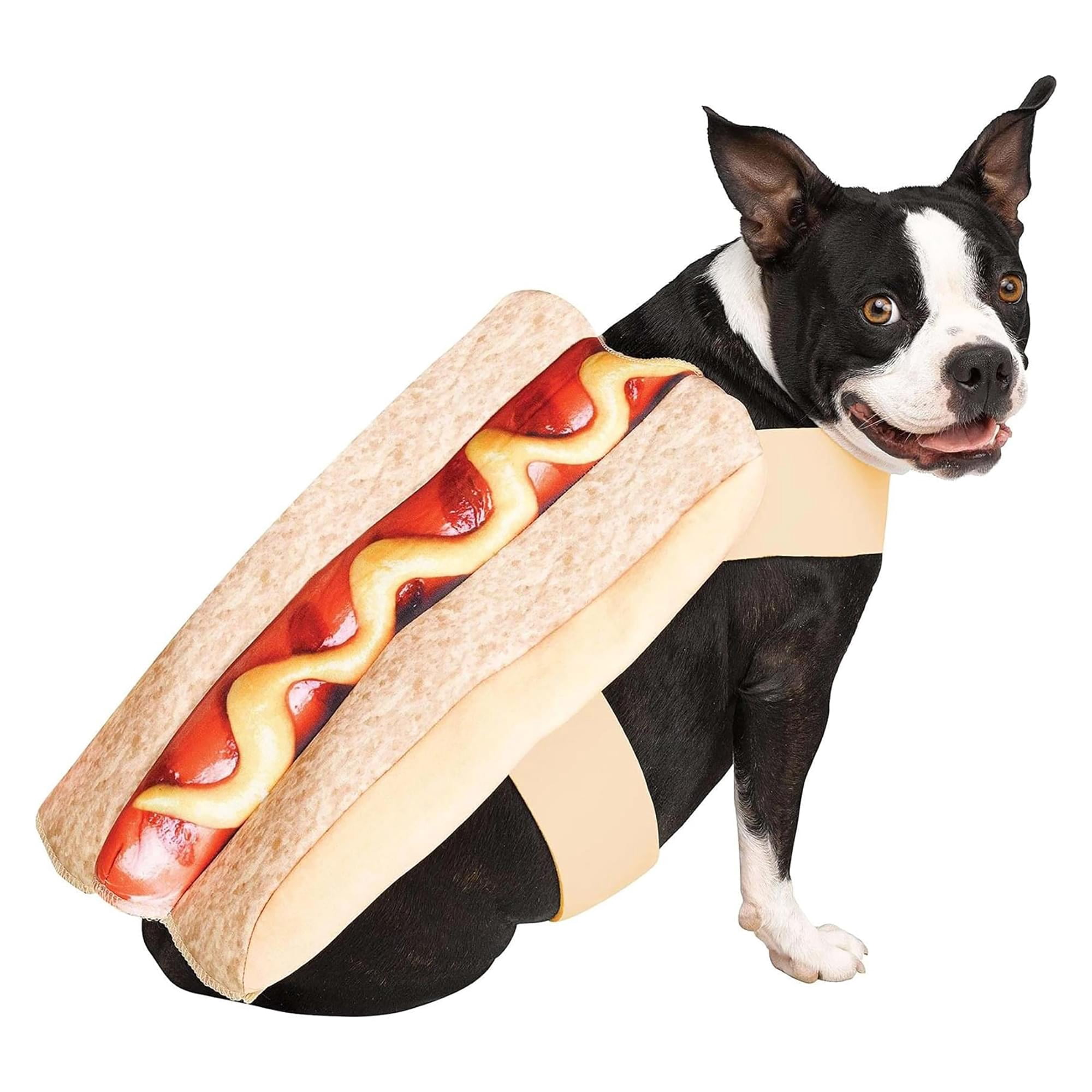 Funworld Hot Dawg Pup Dog Pet Costume | Small/Medium Unisex - Walmart.com