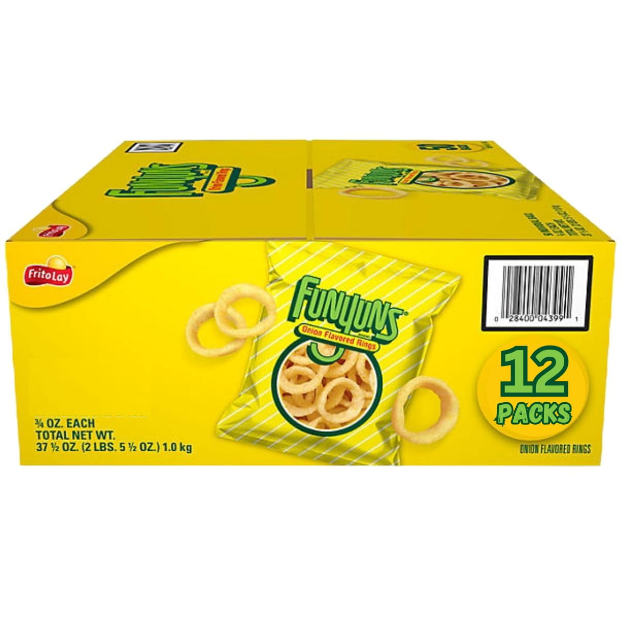 Funyons Onion Flavored Rings IRF13 Snacks, 0.75oz 12 Ct - Spicy Funyons ...