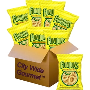 Funyuns Onion Rings, Hot & Original Mix, Lunch Size Snack Chips, Grab ...