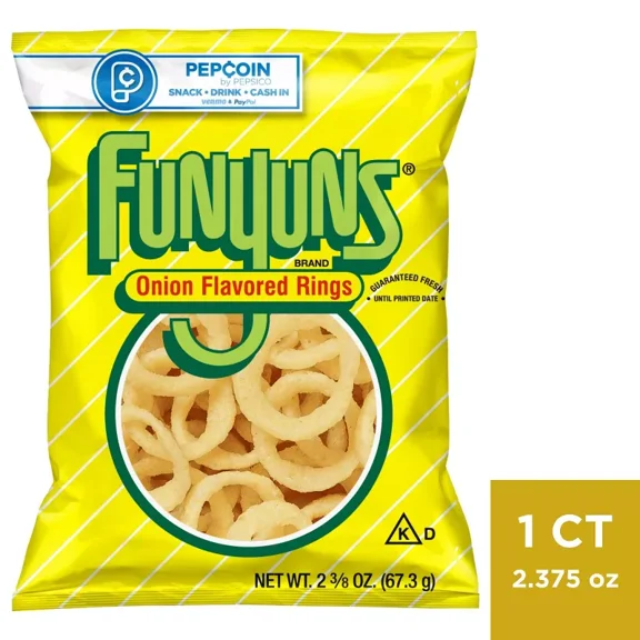 Funyuns Steakhouse Onion Flavored Rings, 6 oz Bag - Walmart.com