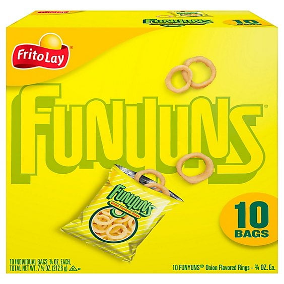 Funyuns Onion Flavored Rings - 7.5 OZ - Walmart.com