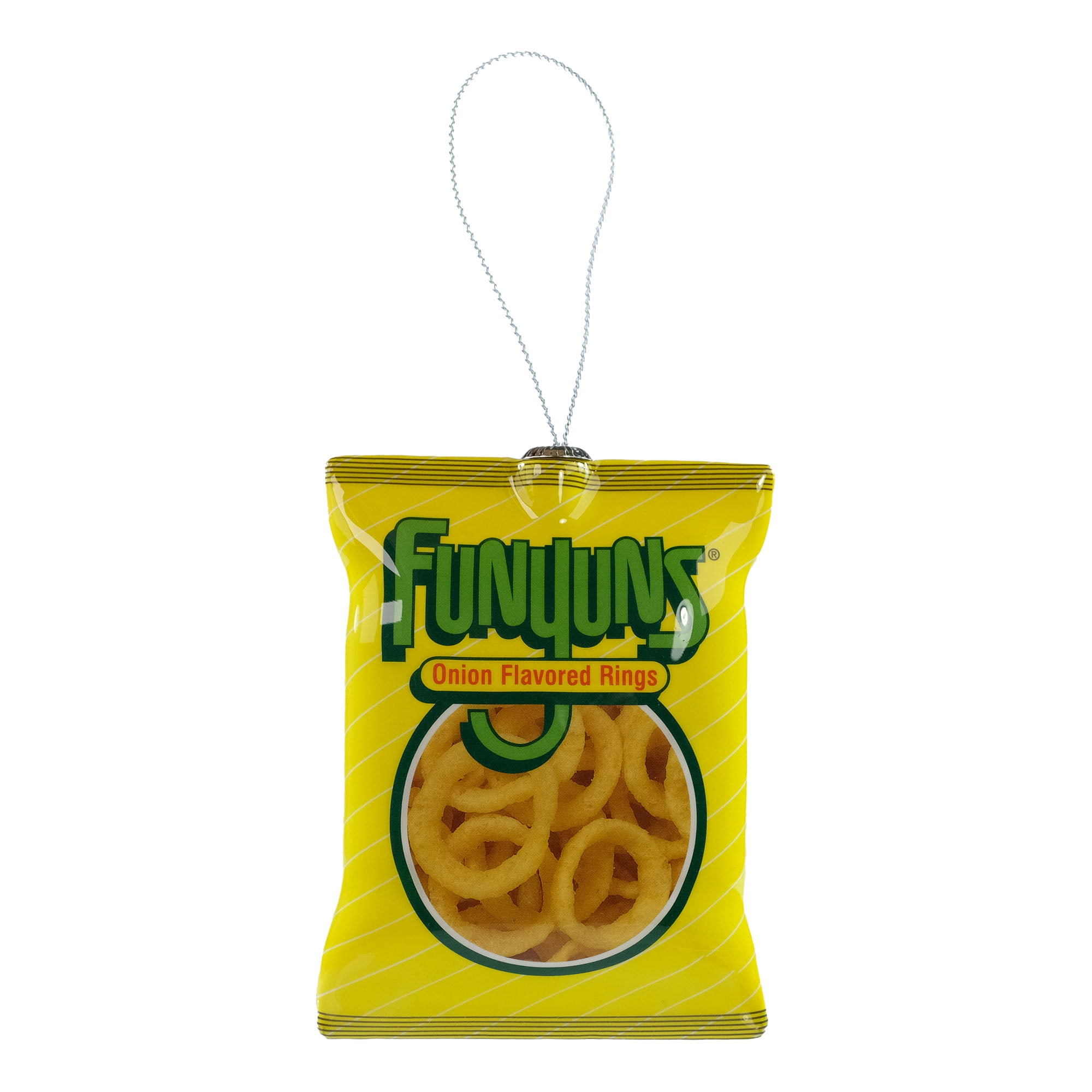 Funyuns Onion Flavored Rings Decoupage Christmas Ornament, Yellow ...