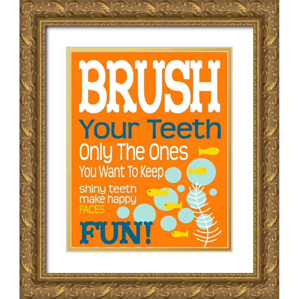 Fuqua, Leslie 12x14 Gold Ornate Wood Framed with Double Matting Museum ...