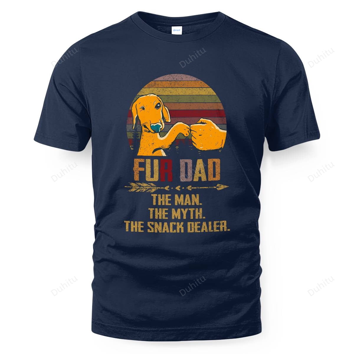 Fur Dad The Man The Myth The Snack Dealer Dog Dad Fur Papa - Walmart.com