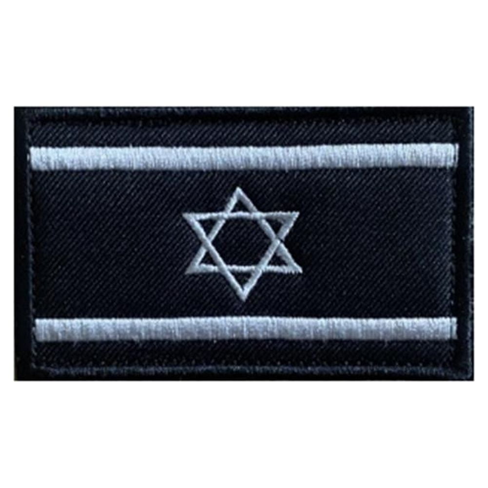 FurAbode Israel Flag Patch Iron Sew On Star of David Jewish Badge 2025 ...