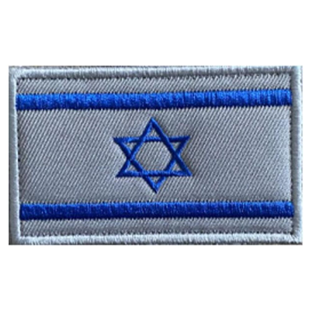 FurAbode Israel Flag Patch Iron Sew On Star of David Jewish Badge 2025 Jerusalem AU K39C ...