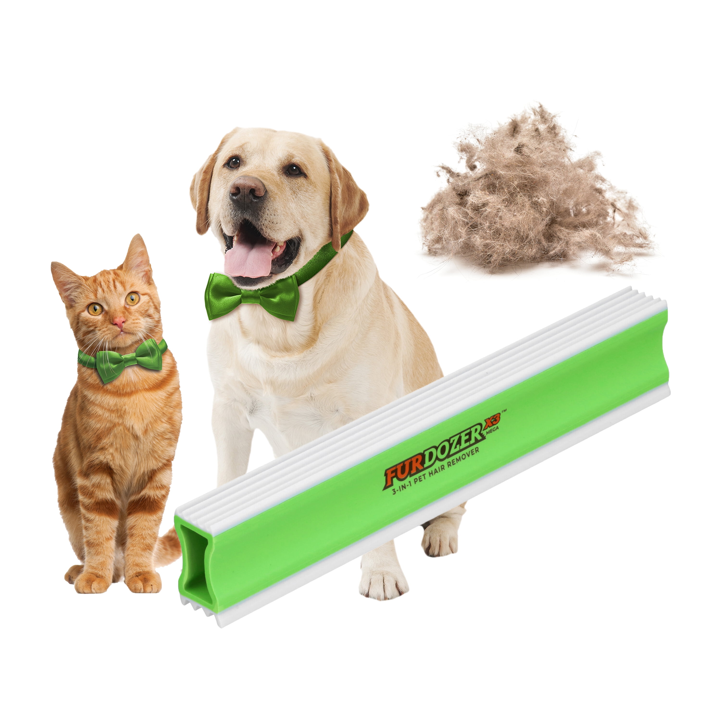 FurDozer X3 MEGA 3-in-1 Pet Hair Eliminator & Auto Detailer - Multi ...