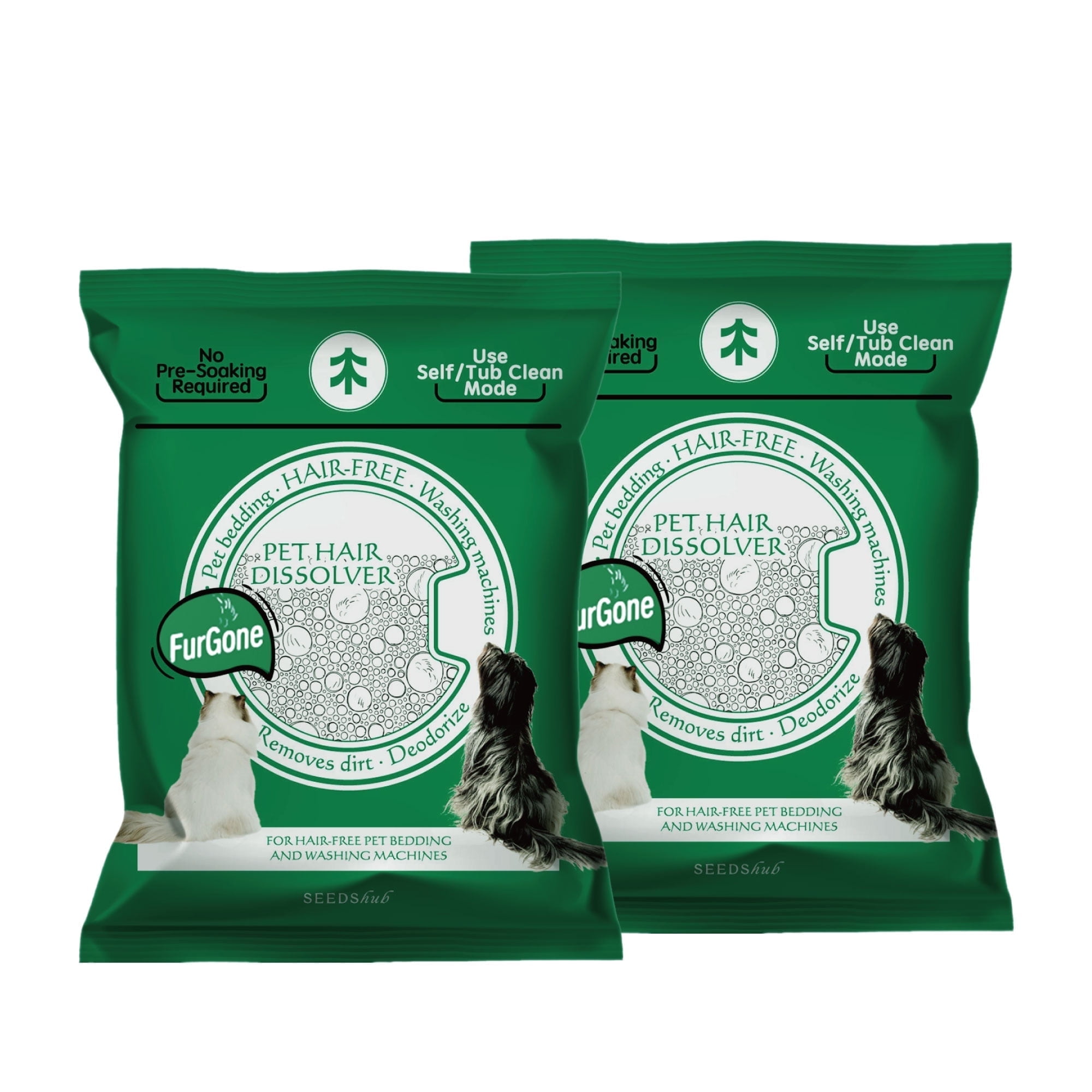 FurGone Pet Hair Dissolver for Washing Machine, 96.7% Hair Dissolution ...