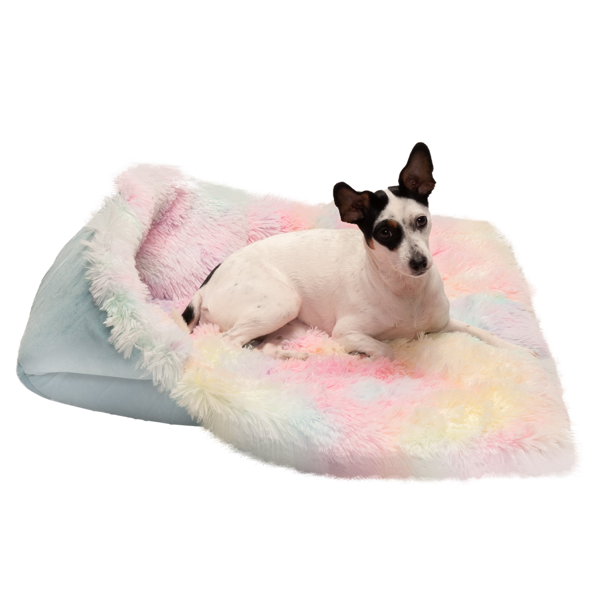 FurHaven | Convertible Self-Warming Cuddle Pet Mat & Bed for Dogs ...