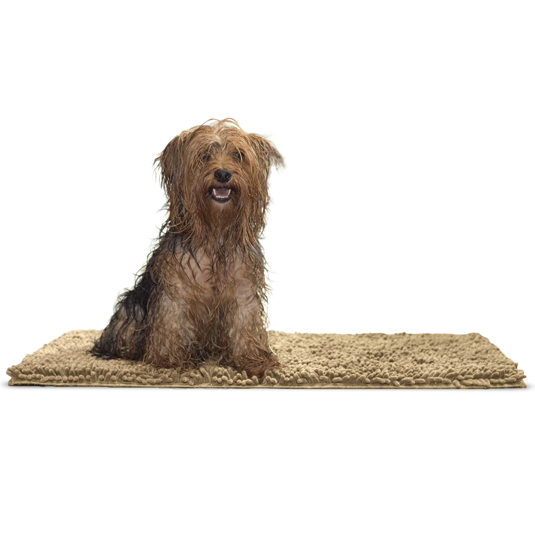 FurHaven Pet Dog Mat | Muddy Paws Towel & Shammy Rug for Dogs & Pets ...
