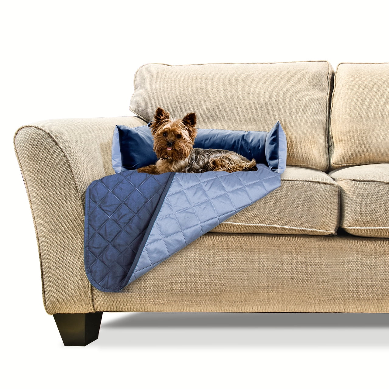 FurHaven Pet Furniture Cover | Sofa Buddy Reversible Furniture Cover ...