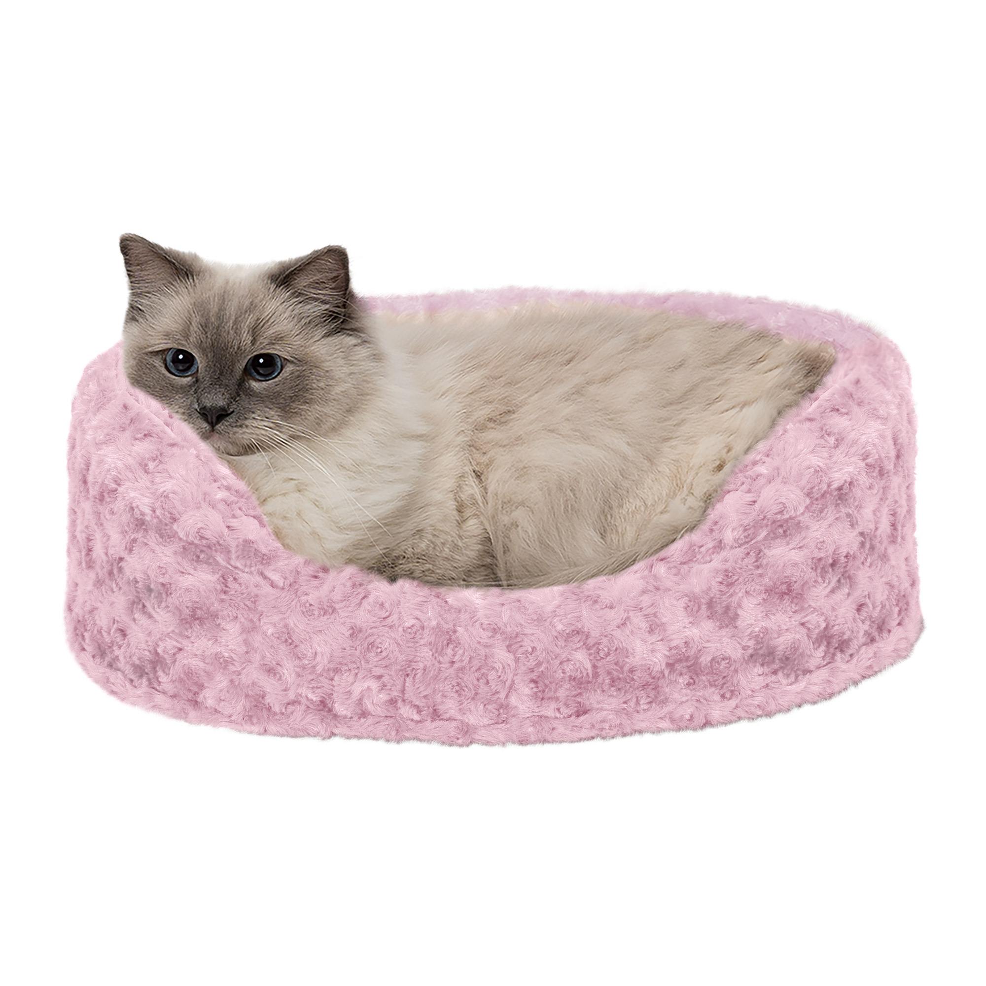 Midwest Ultra-Soft Fleece Dog & Cat Cuddle Bed, Small, Brown - Walmart.com
