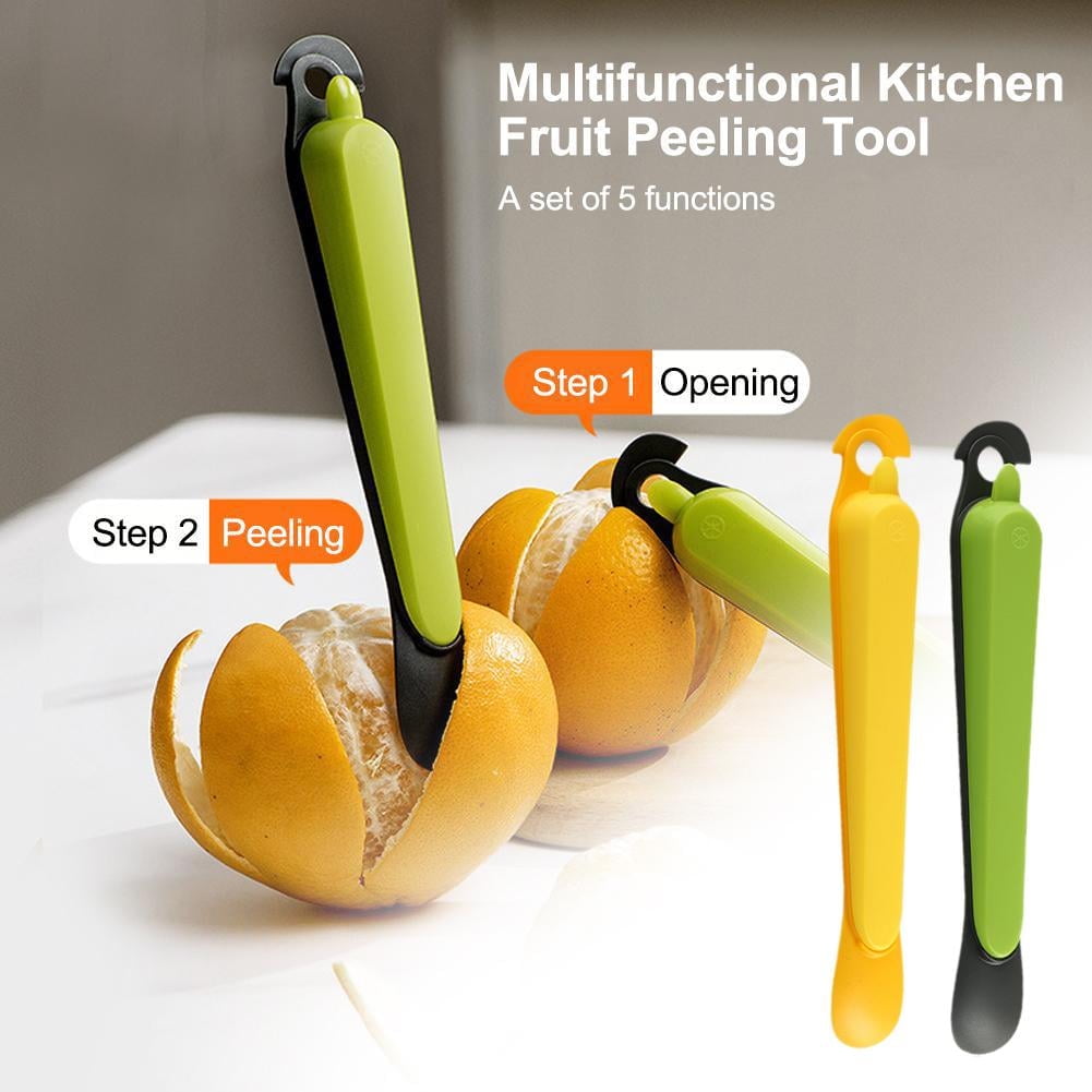 FurNest 1/3X Orange Peeling Tool, Plastic Fruit Peeler, Fruit ...