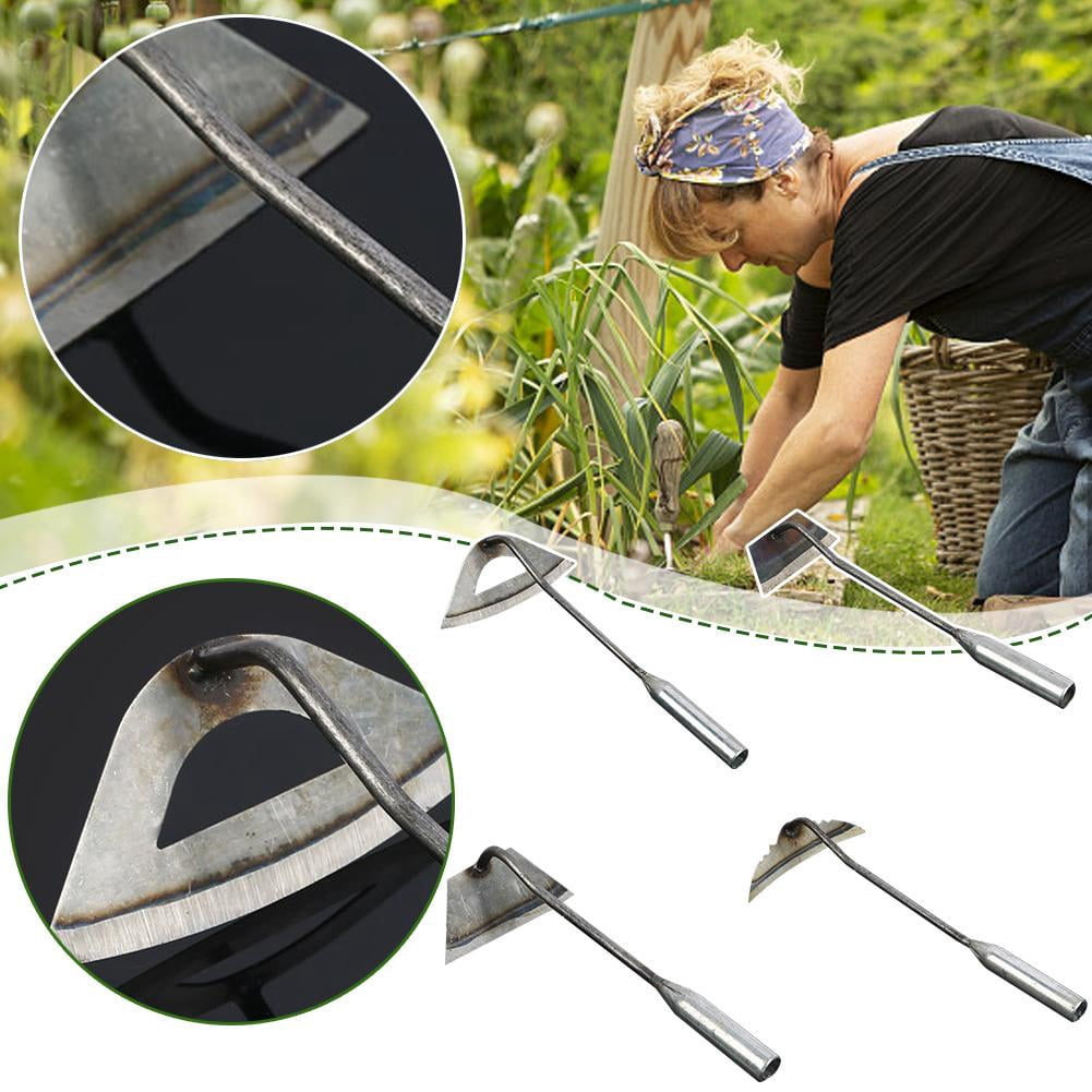 FurNest 1 Piece Steel Hardened Hollow Hoe, Hollow Hoe For Gardening, GX ...