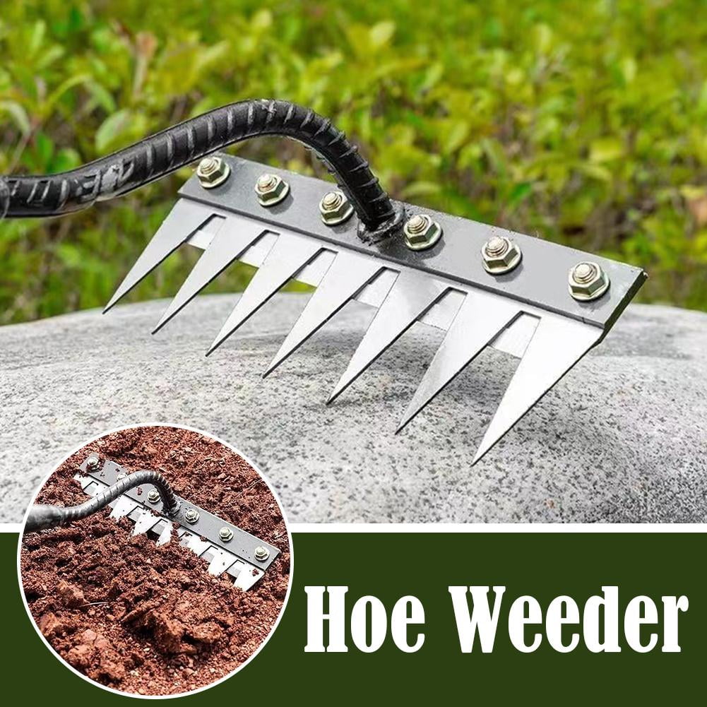 FurNest 5/6/7/8 Teeth Carbon Steel Garden Weeding Rake' Garden Rakes ...