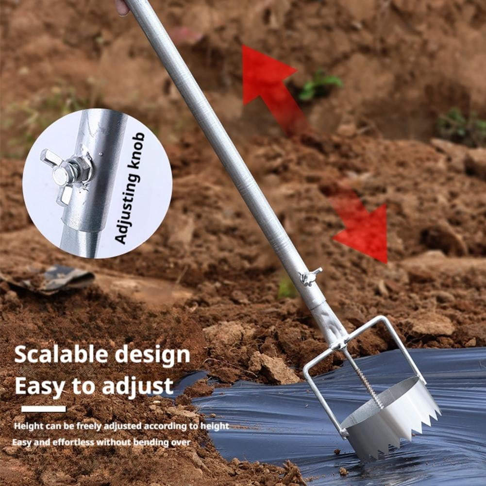 FurNest Bulb Plant Mulch Film Digging Holes, Mulch Film Hole Puncher ...