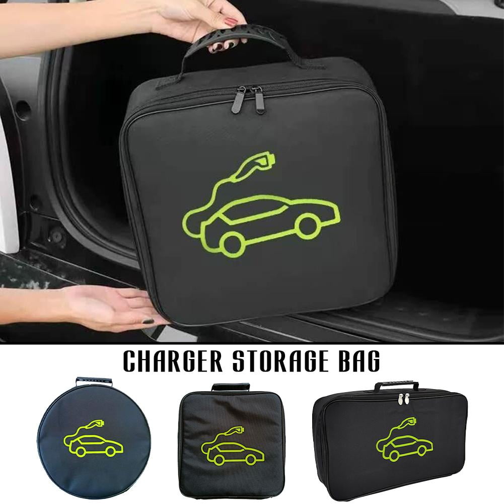 FurNest Car Boot Storage Bag Case Organiser for EV Charge Cable Hook ...