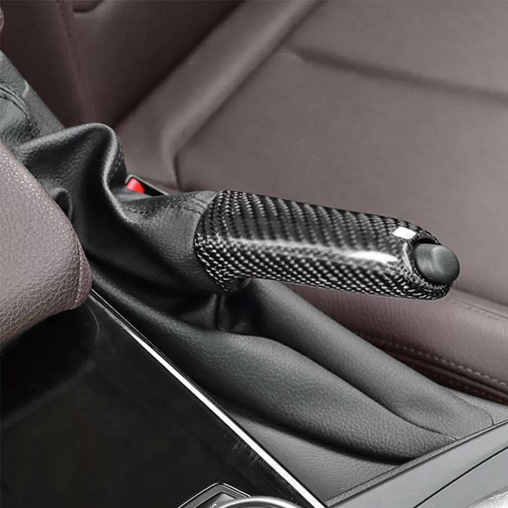 FurNest Carbon Fiber Handbrake Brake Handle Cover FOR * E46 E90 E92 F30 ...