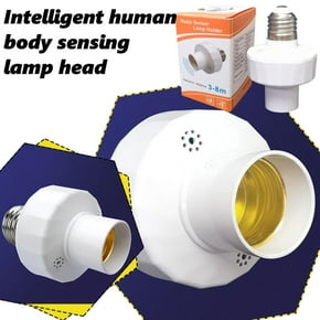 Shop Light Socket Motion Sensor Adapters for Indoor and Outdoor Use