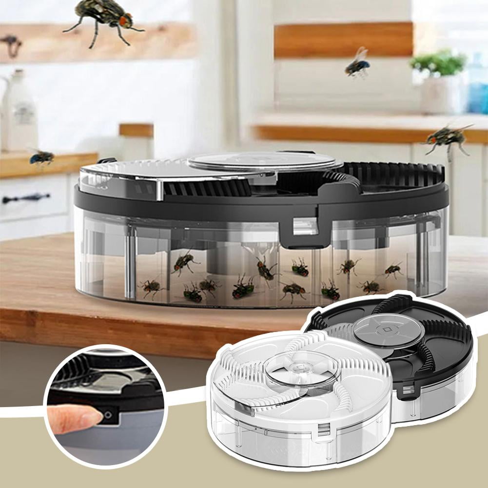 FurNest Electronic Fly Trap,Automatic Rotating ,Rechargeable Z0S3 ...
