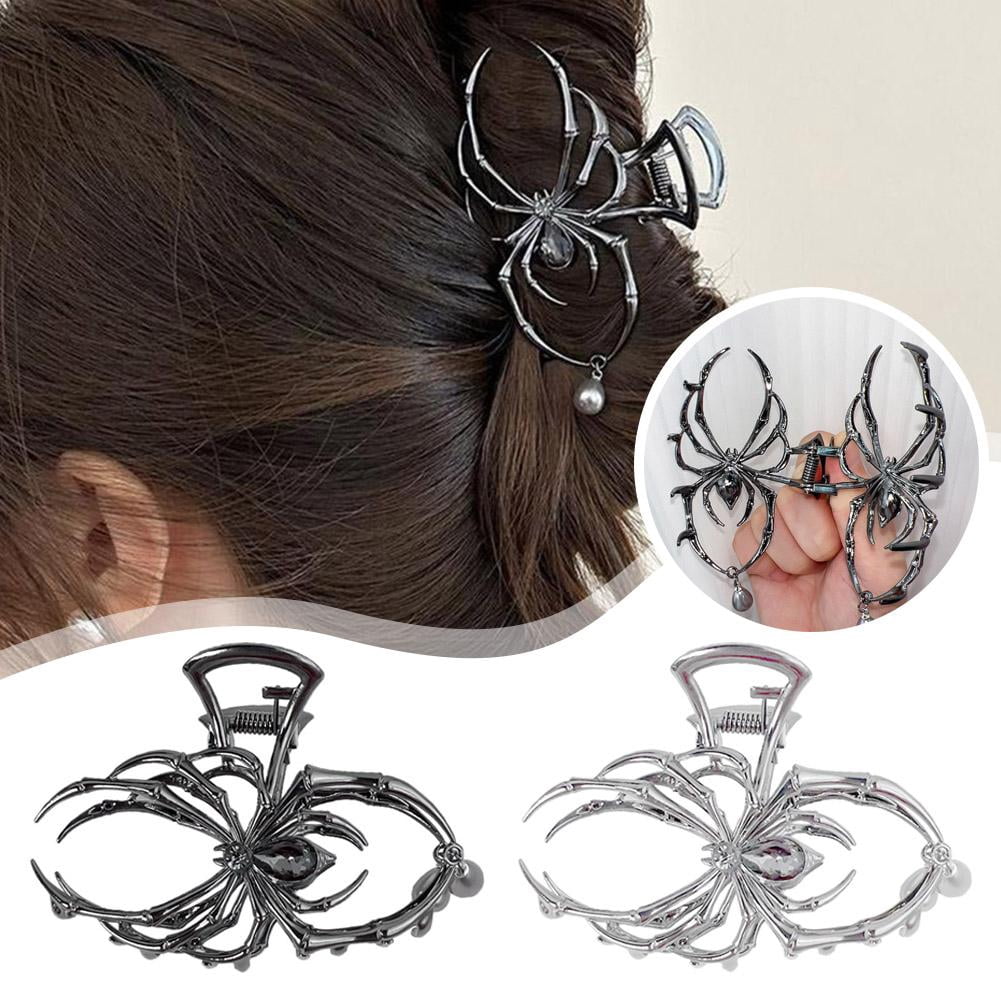 FurNest Gothic Spider Hair Claw Korean * Crab Clip Women Hair ...