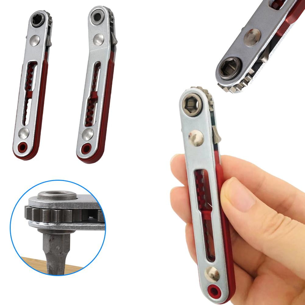 FurNest Mini Ratchet Wrench Screwdriver-Set 90 Degree Offset ...