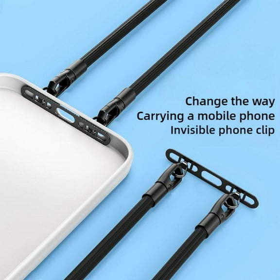 erfcxs Metal Closure Phone With Secure Strap Holder For - Walmart.com