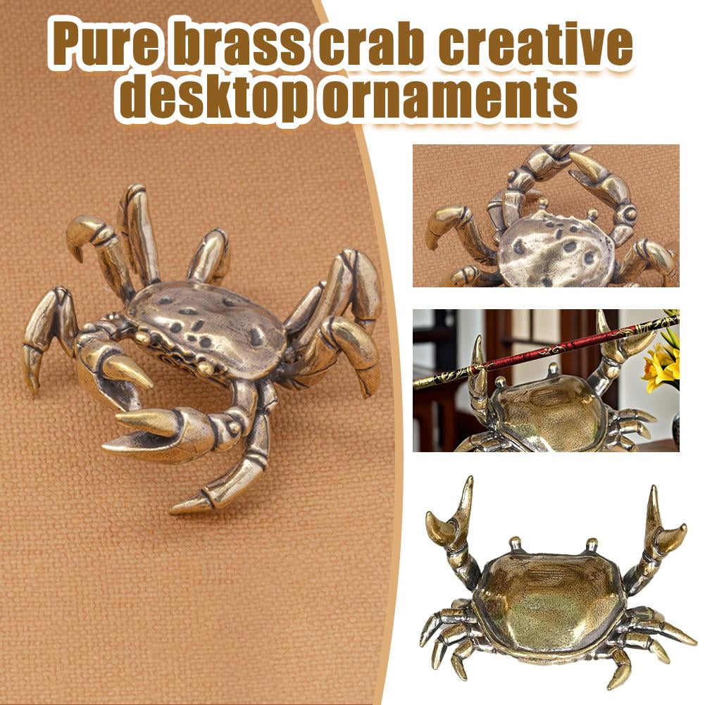 FurNest Powerful Crab Ornaments Feng Shui Crab Statues Weightlifting ...