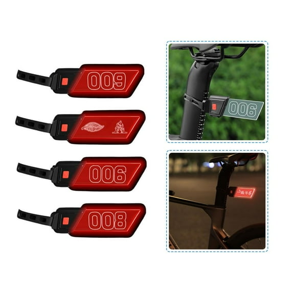 FurNest Safety Indicator Lights High Brightness Creative Bike Rear ...