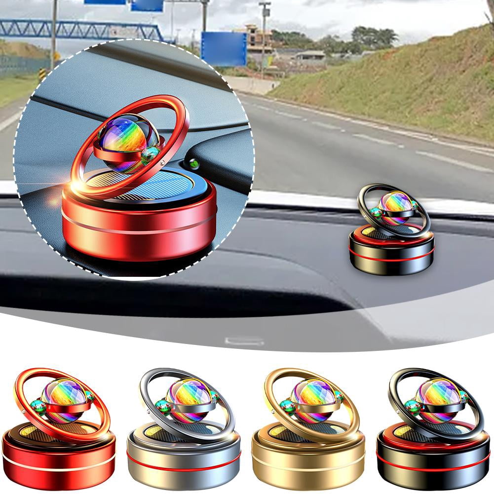 FurNest Solar Rotating Aromatherapy Rotating Car Diffuser Dashboard ...