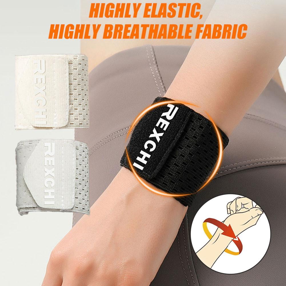 FurNest Sports Wrist Band Brace WrapAdjustable Support Gym Bandage ...