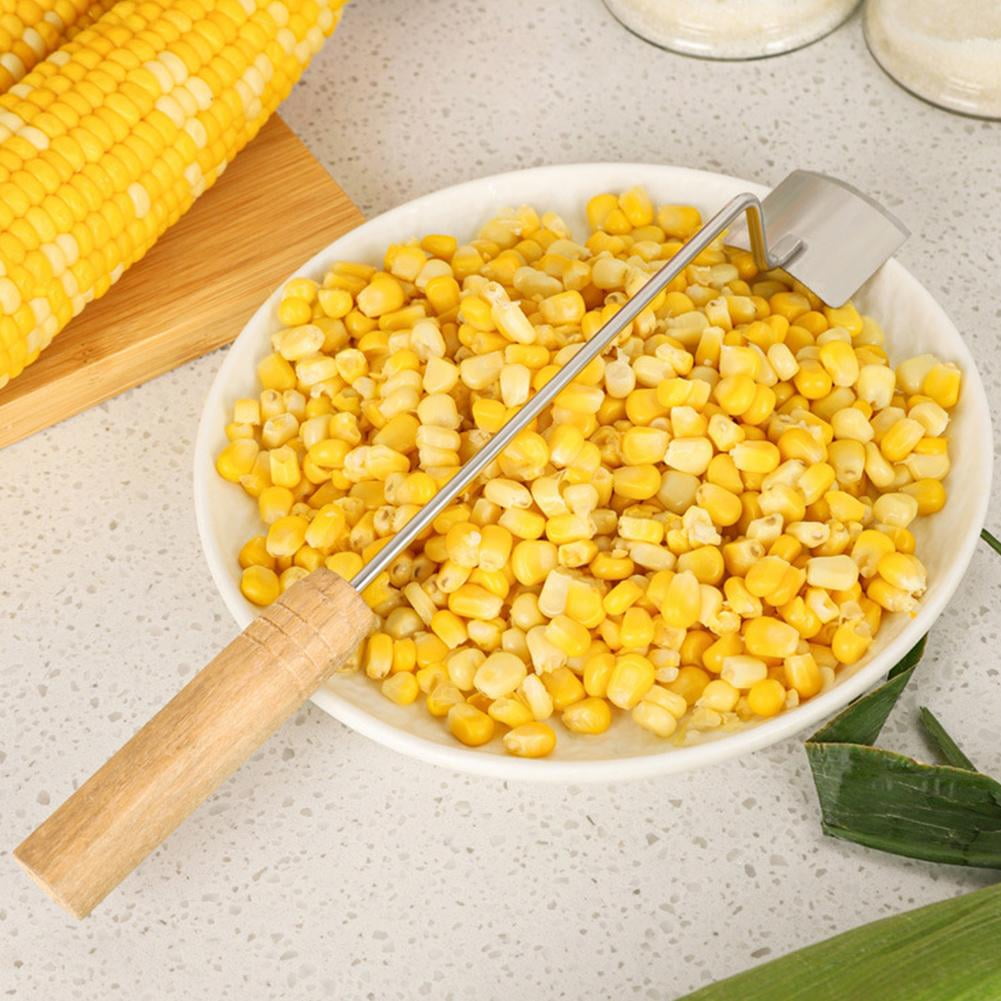 FurNest Stainless Steel Corn Stripping Tools, Corn Peelers on Cob The ...