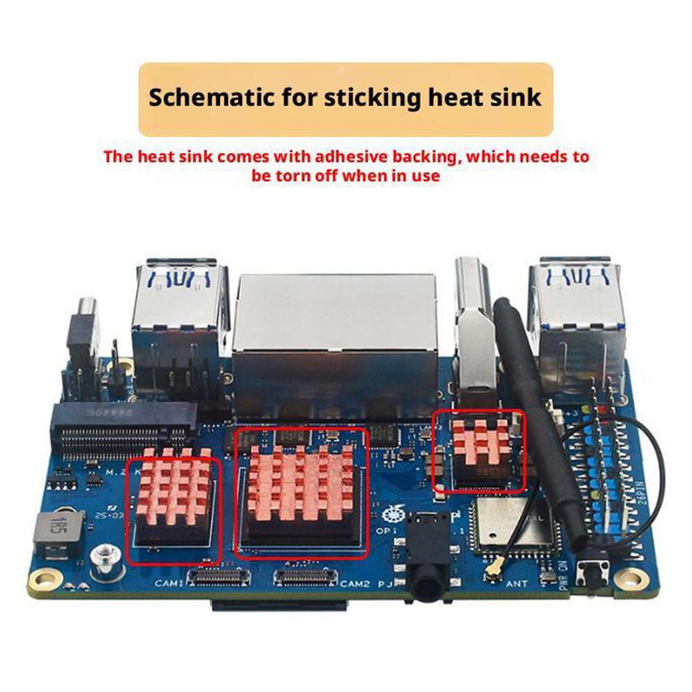 FurNest for Orange Pi RV2 Development Board Acrylic Case Shell Heat ...