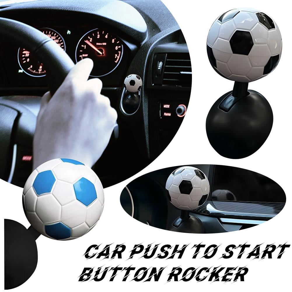 FurNest kkiuop 2024 New Car Button Start Cover Football Pull Engine Car ...