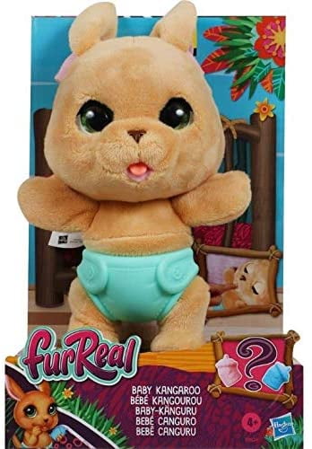FurReal Baby Kangaroo Interactive Plush Pet Toy - Walmart.com