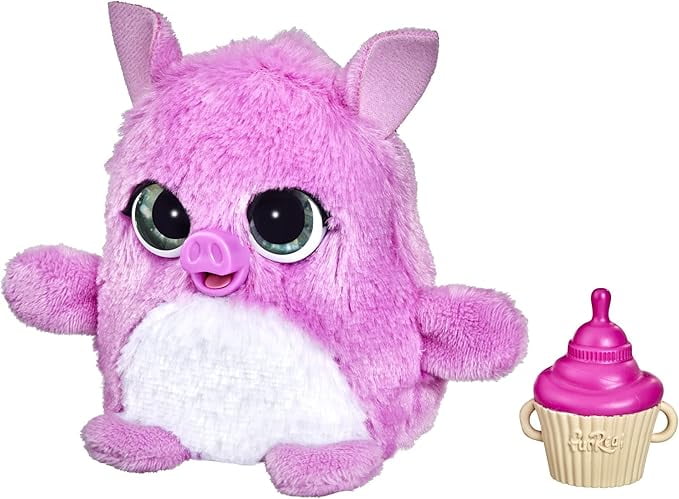 FurReal Fuzzalots Pig Interactive Animatronic Color-Change Toy ...