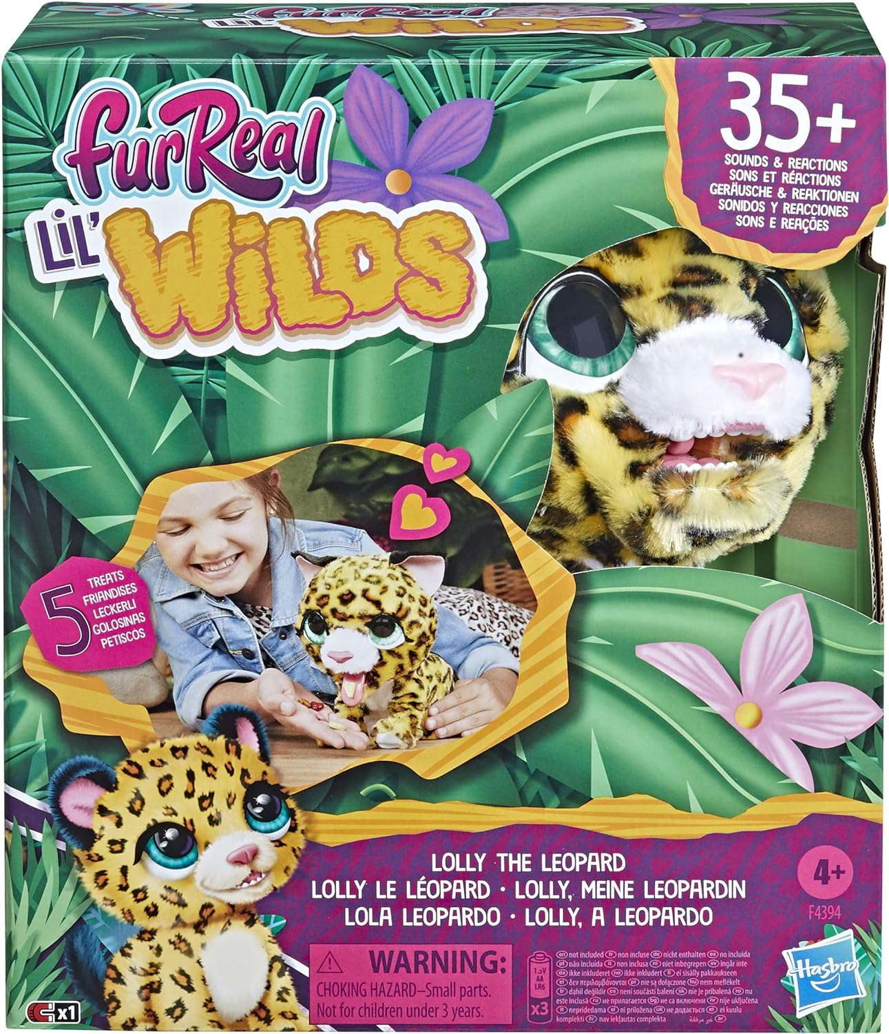 FurReal Lil' Wilds Lolly the Leopard Interactive Pet - Walmart.com