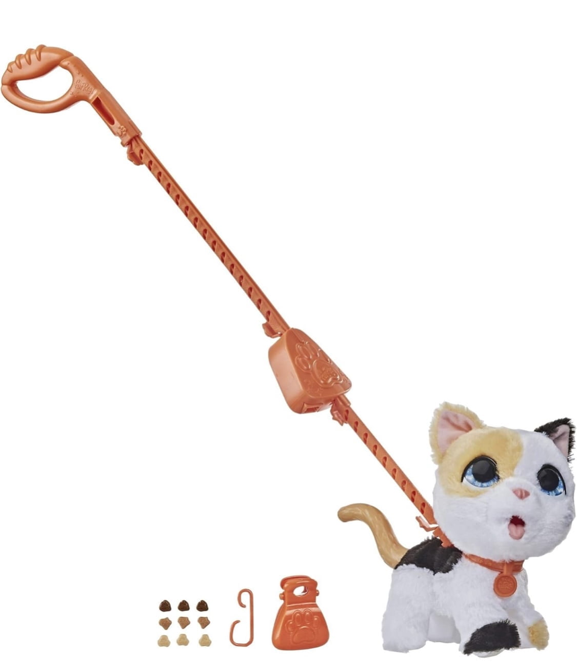 FurReal Poopalots Big Wags Interactive Pet Toy, Connectible Leash ...