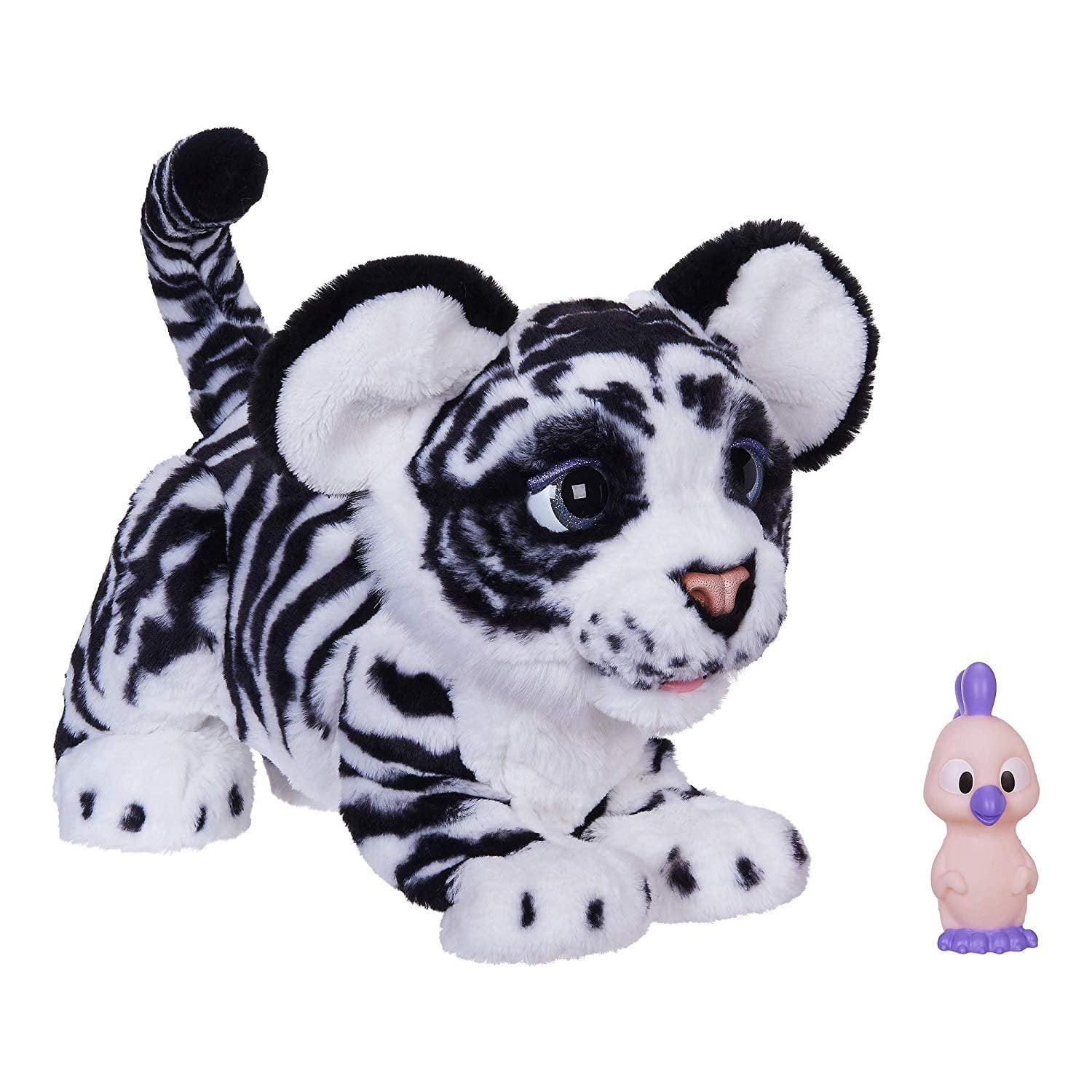 Hasbro's FurReal Toy Animal: Roarin' Ivory, The Playful Interactive ...