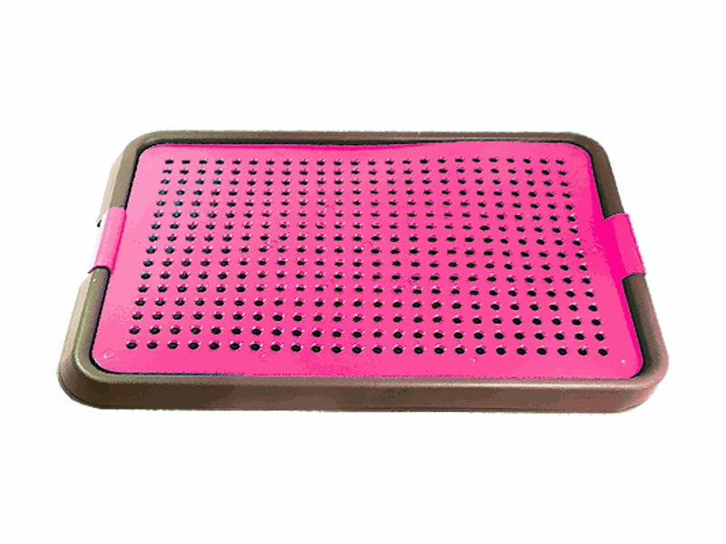 Furacão Pet Indoor Dog Potty Tray – Hygienic Training Pad Holder for ...