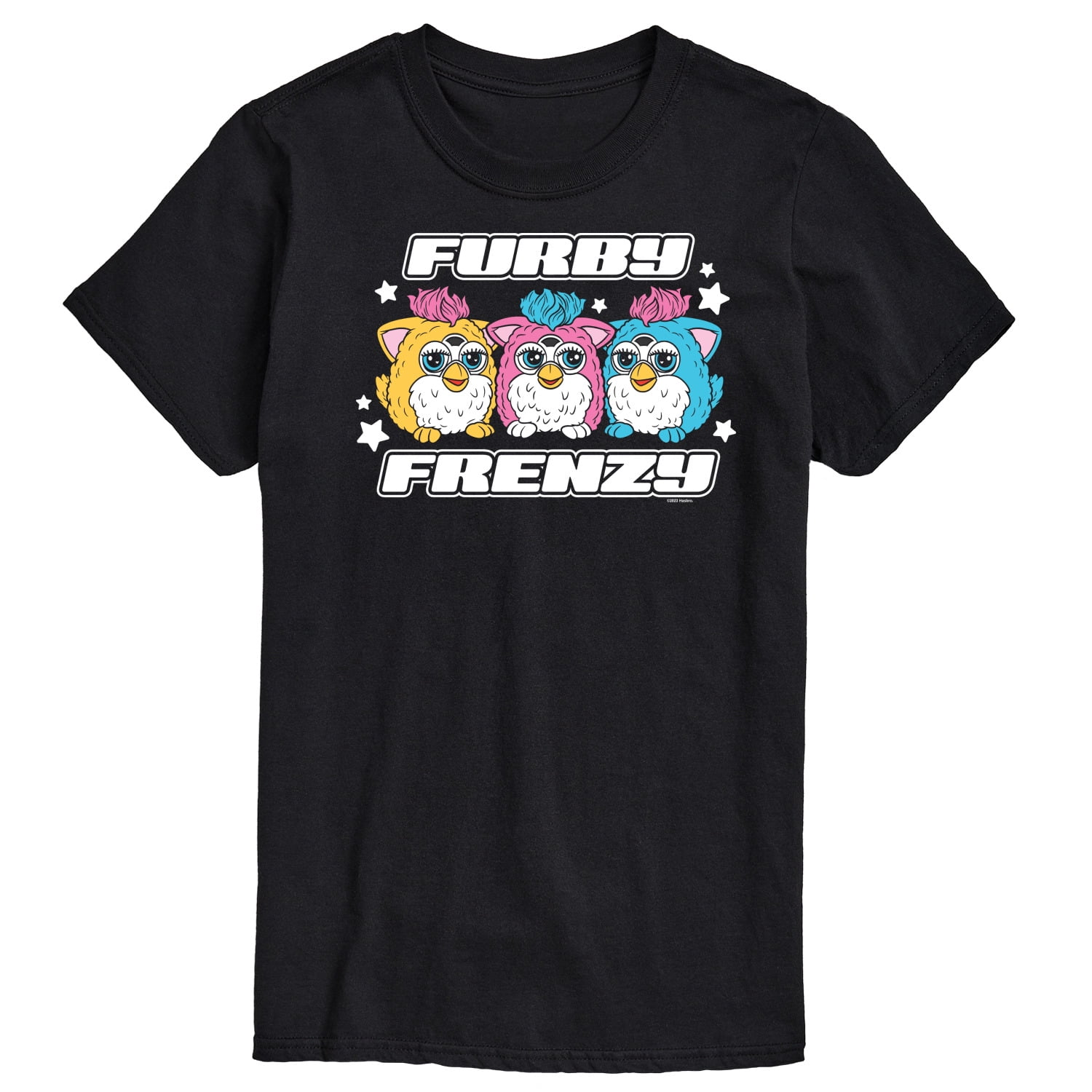 Furby - Furby Frenzy - Men's Short Sleeve T-Shirt - Walmart.com