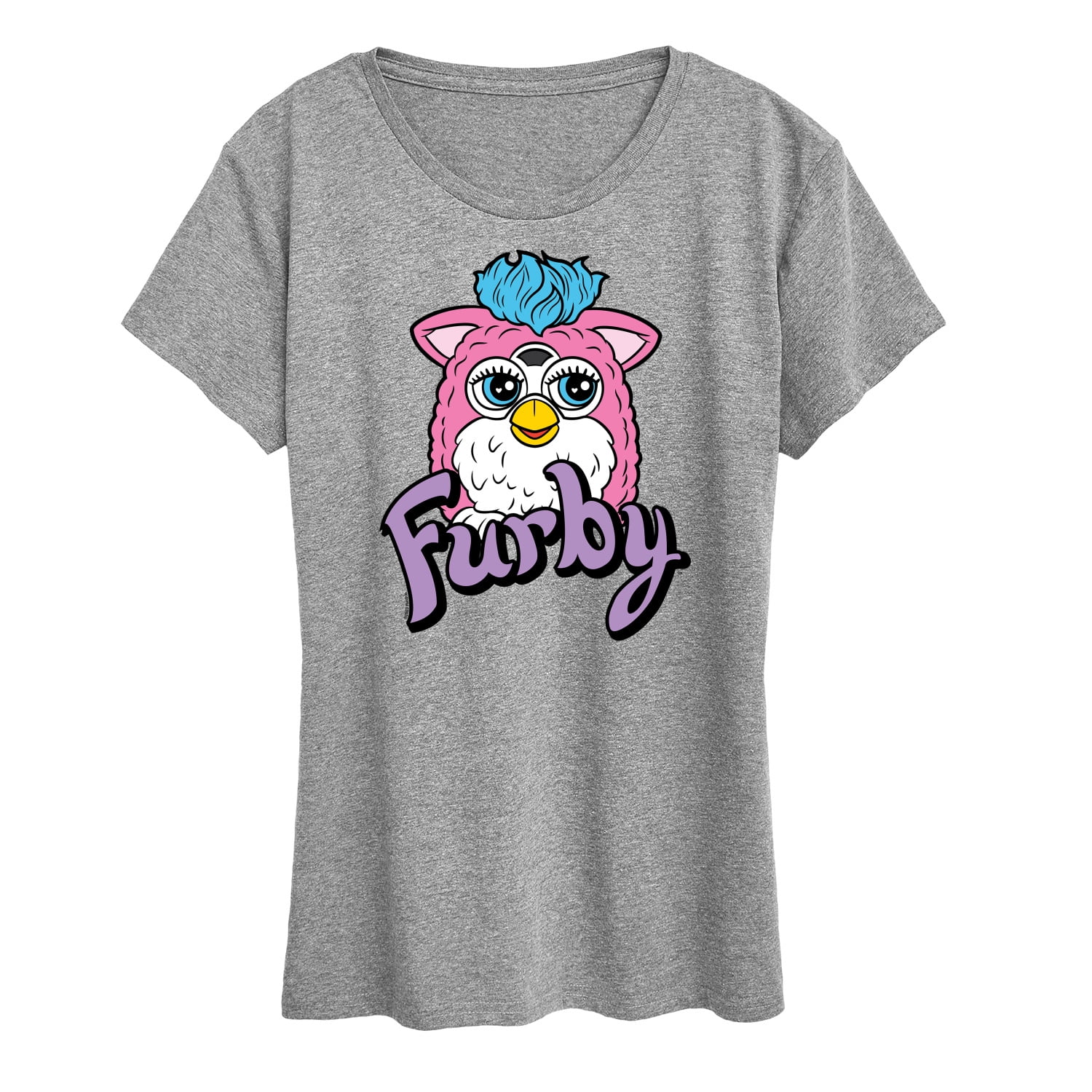 Furby - Furby With Logo - Women's Short Sleeve Graphic T-Shirt ...